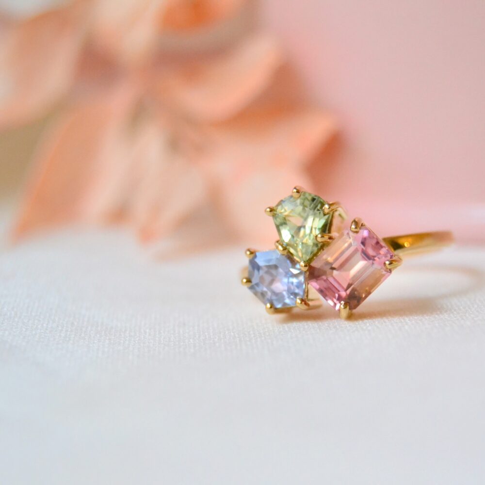 Pastel ring with sapphires - Anpé Atelier CPH