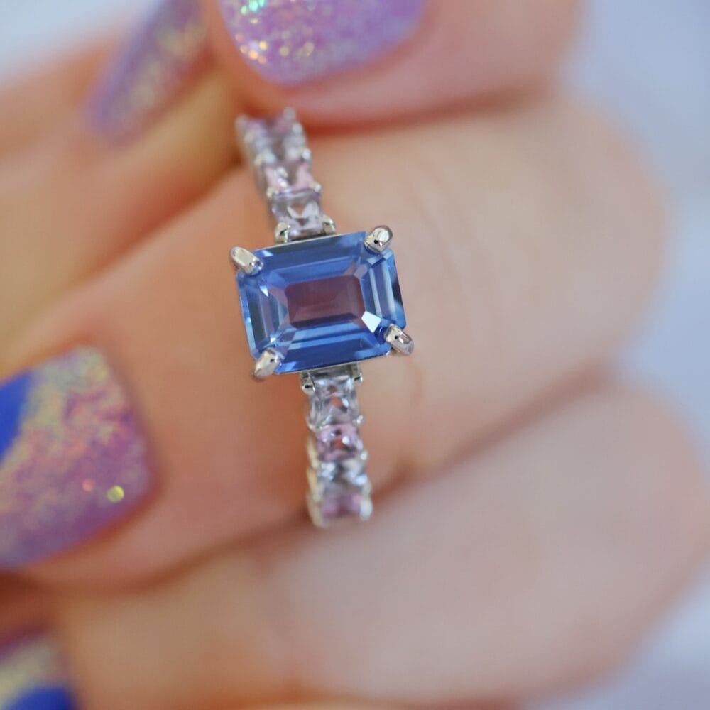 Blue sapphire ring - Daraya Sanda